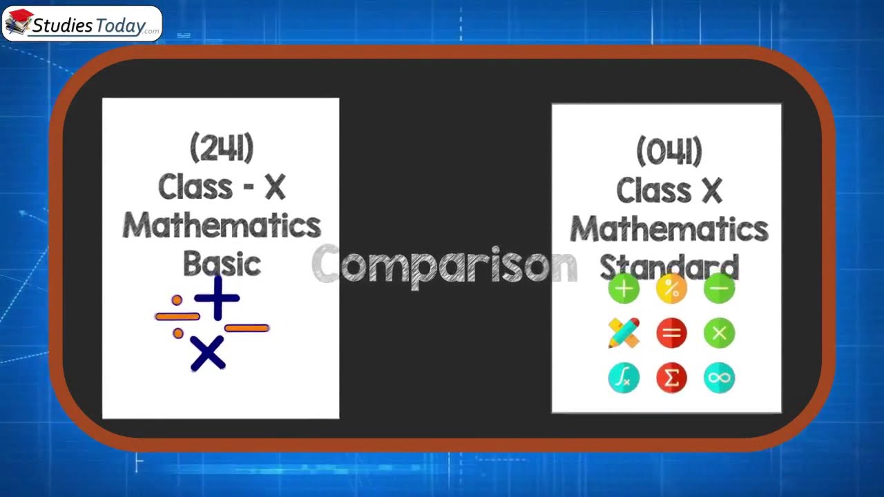 Class 10 Standard and Basic Mathematics Paper explanation - YouTube