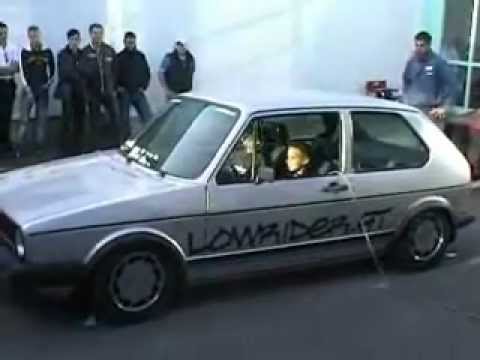 PS SHOW - VW GOLF1 GTI Lowrider Hydraulics Bagged Custom MK1 Rabbit ...
