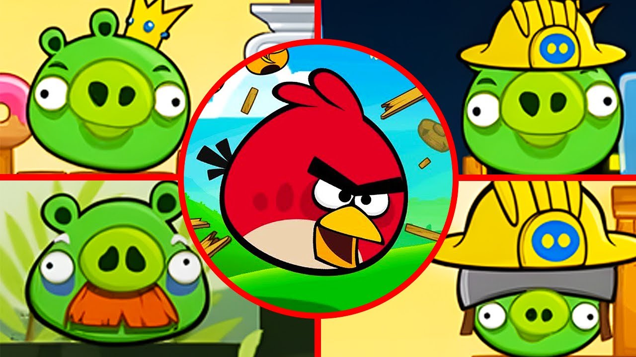 Angry Birds Chippy's Exit - All Bosses (Boss Fight) - YouTube