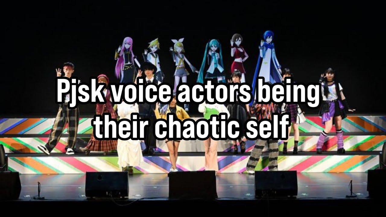 More of pjsk va moments cuz i cant get enough of them - YouTube