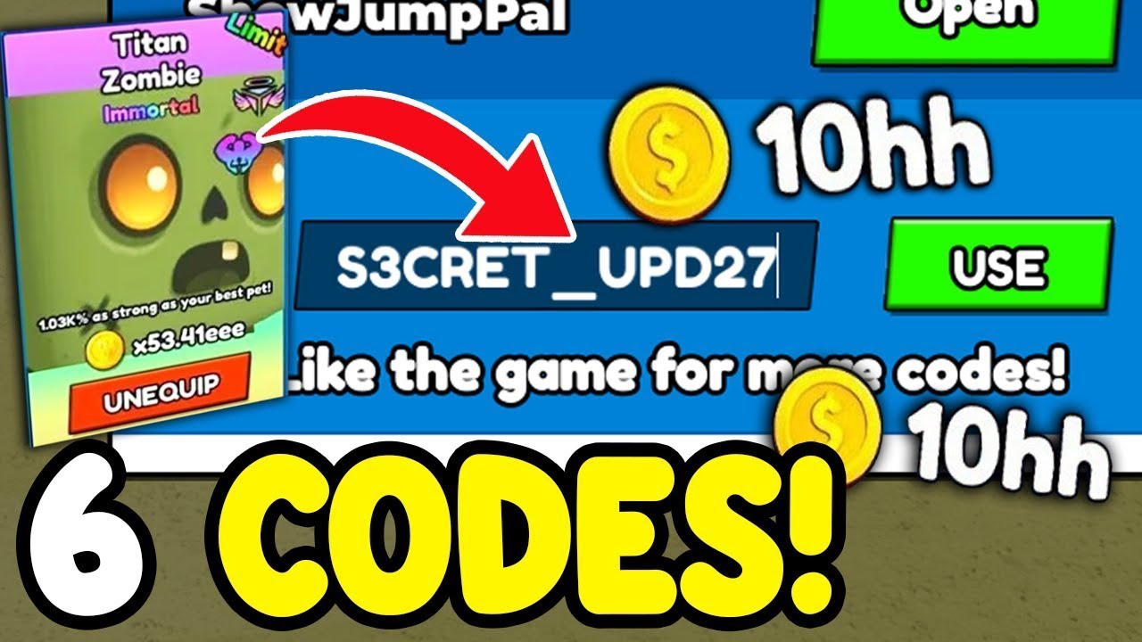 *SECRET CODE* ALL NEW UPDATE 29 CODES in CLIMB AND JUMP TOWER ROBLOX ...