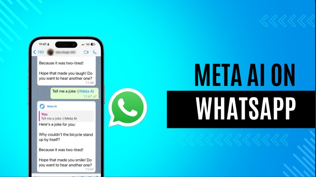 Meta AI Chatbot Now Available on WhatsApp in India - YouTube