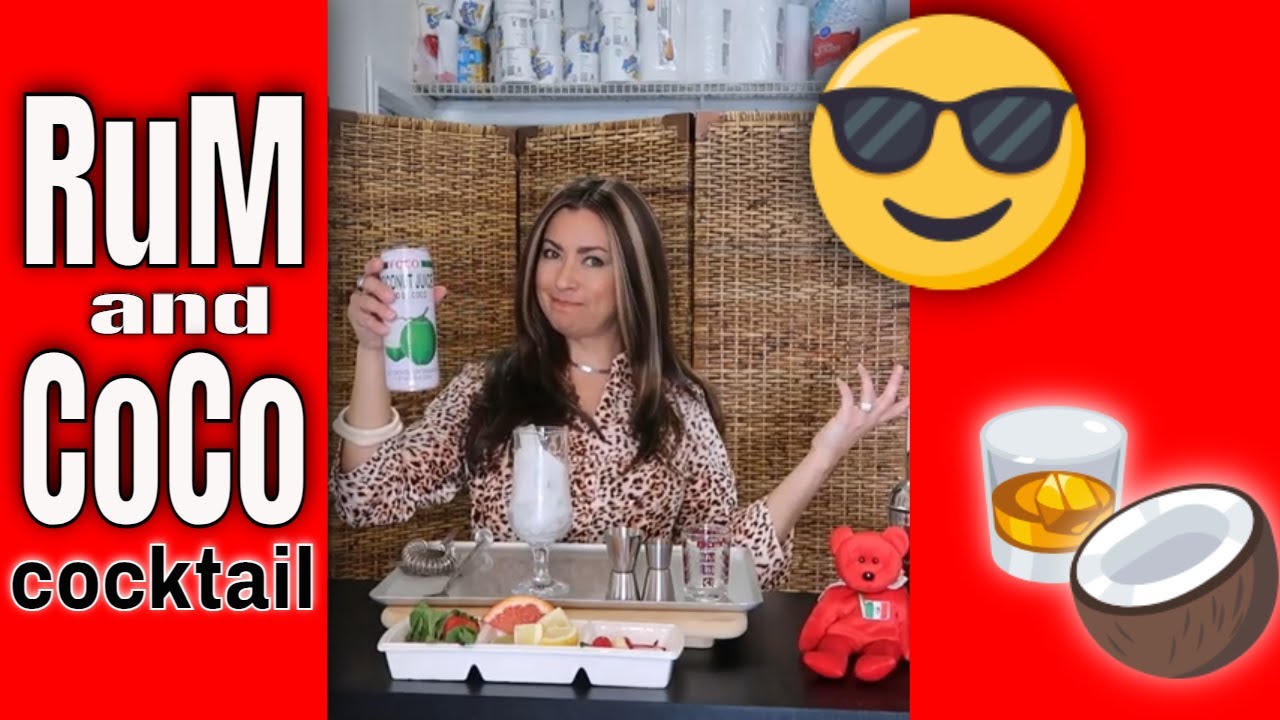 Rum and Coco cocktail - Simple recipe - YouTube