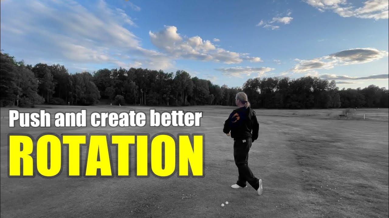Better rotation/turn - A good push will give you just that… - YouTube