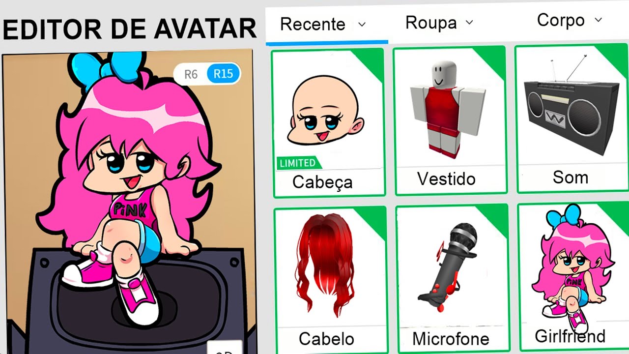 👉 VIVENDO COMO FRIDAY NIGHT FUNKIN 🎶 no ROBLOX (GIRLFRIEND FNF) 😍 - YouTube