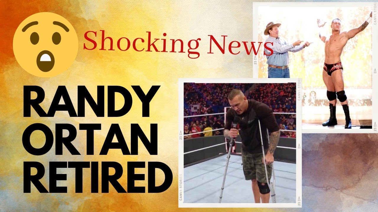 Randy Ortan Retires? Why? Shocking News. - YouTube