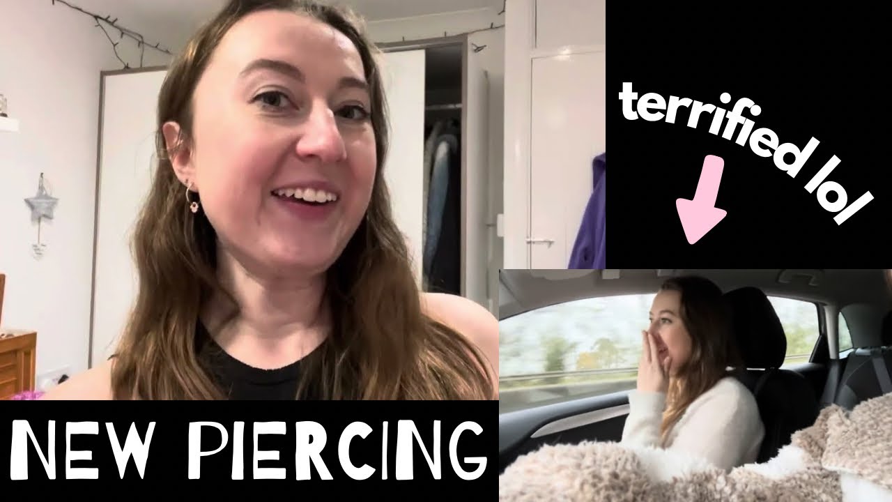 VLOG | My first piercing in 20 years… - YouTube