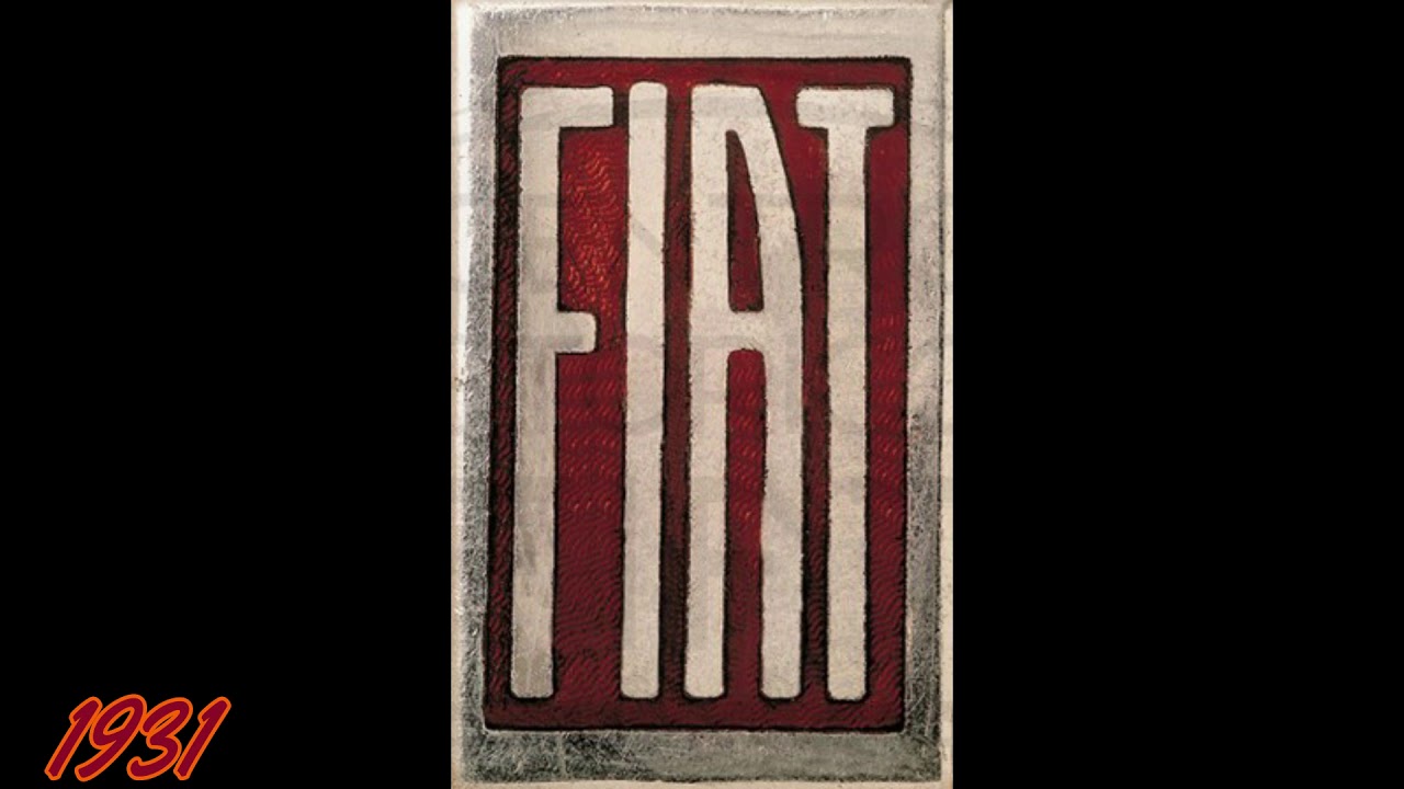 Evolution of FIAT Logo - YouTube