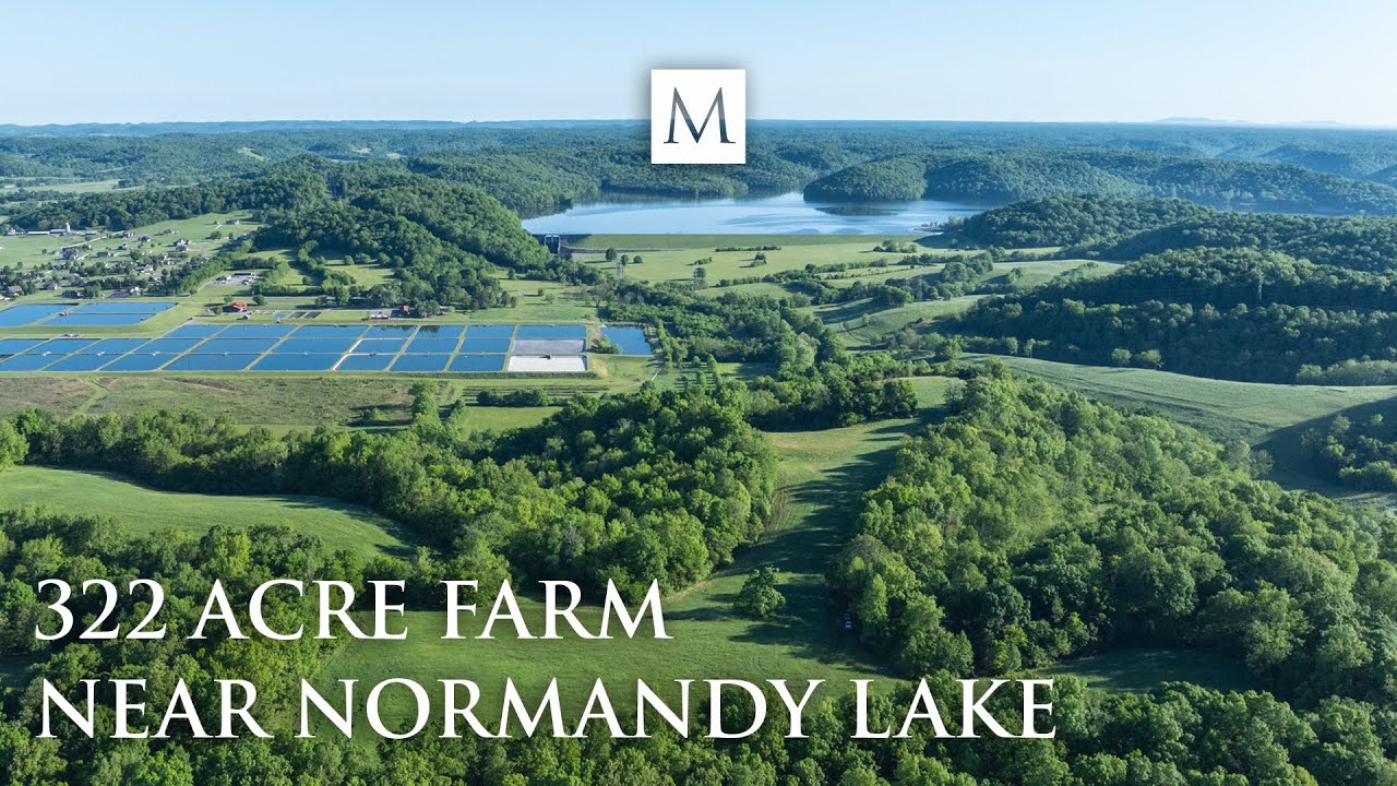 Overlooking Normandy Lake | 322 hunting farm close to the boat ramp - YouTube