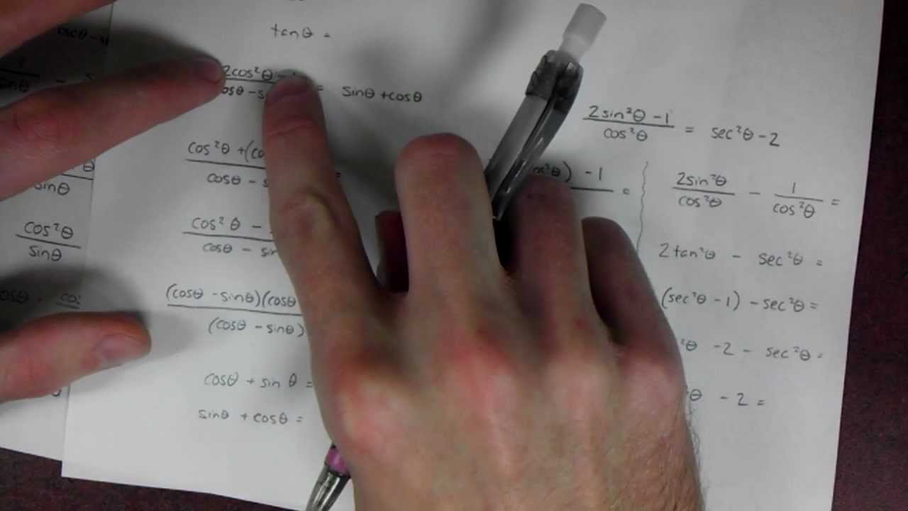 Establishing Basic Identities - A Collection of Tips/Tricks - YouTube