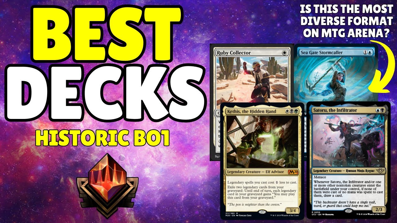 Best Decks MTG Arena Historic Best of One (Bo1) | Mythic Rank Decks # ...