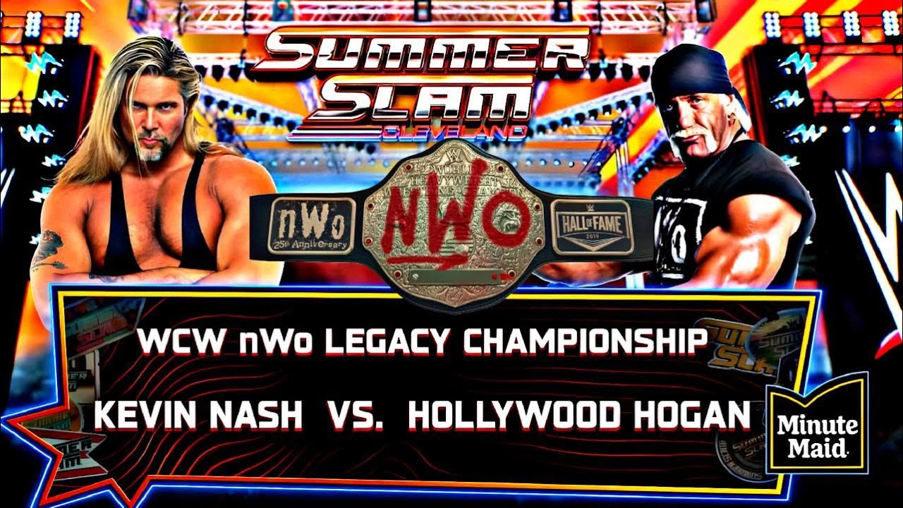 WCW NWO Legacy Championship: Kevin Nash vs. Hollywood Hulk Hogan - The ...