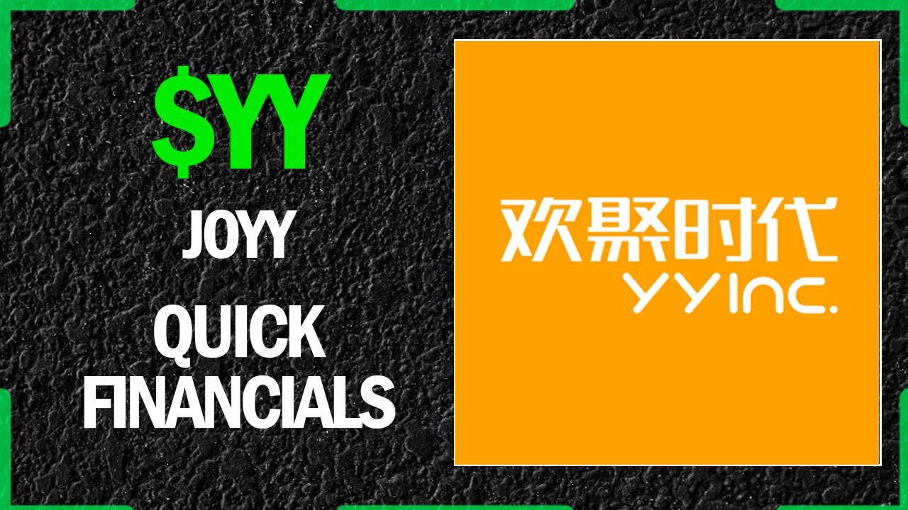 $YY Stock - JOYY Inc | Quick Financials | LAST 12 YEARS - YouTube