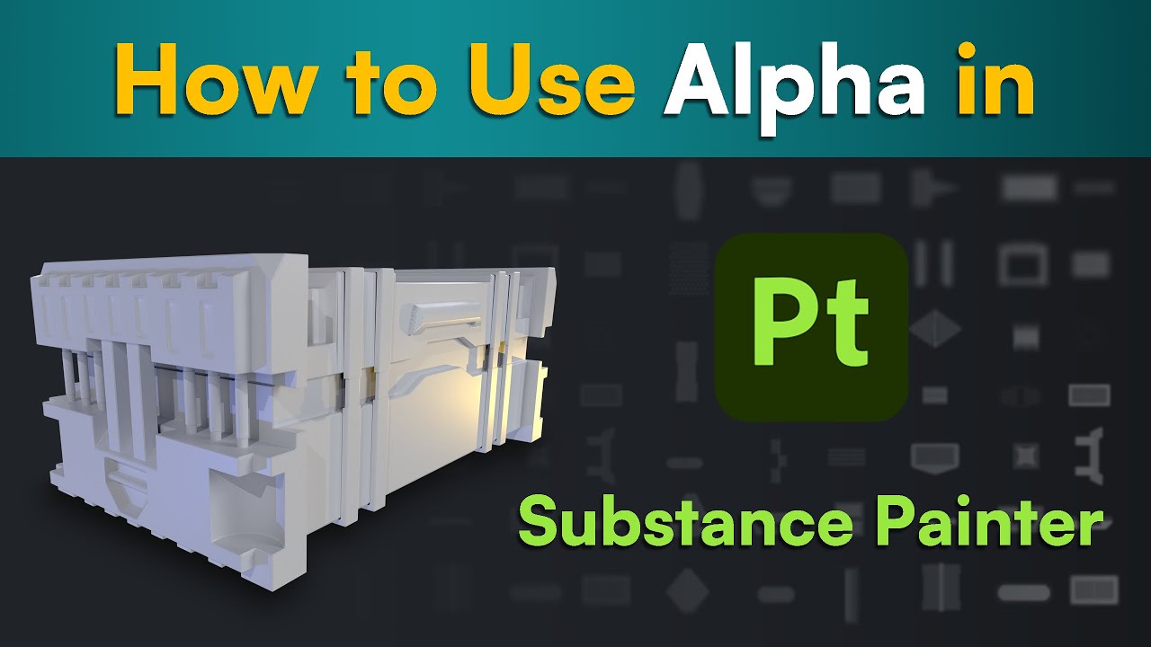 How to Use Alpha in Substance Painter - YouTube