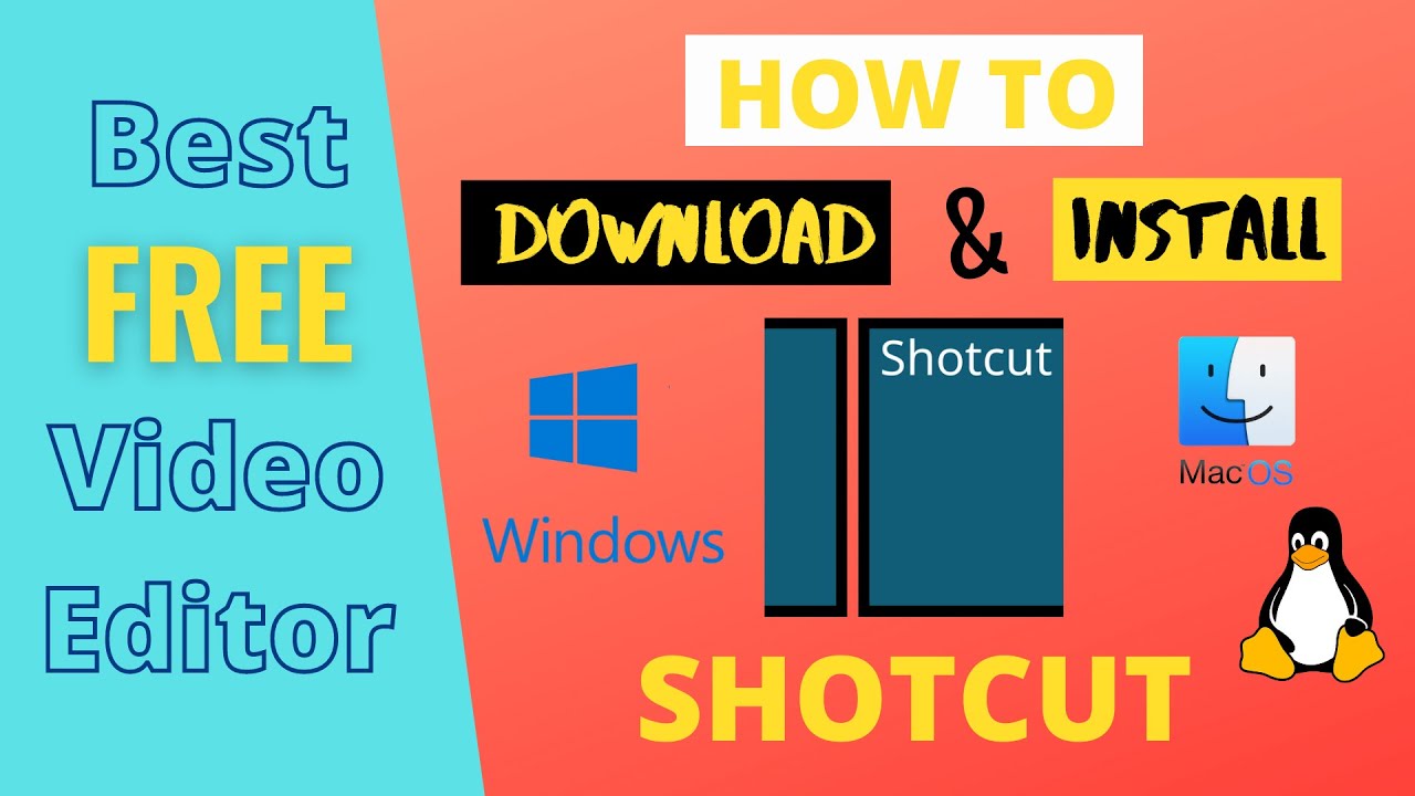 How to Download and Install Shotcut | Basic layout of Shotcut | *BEST ...