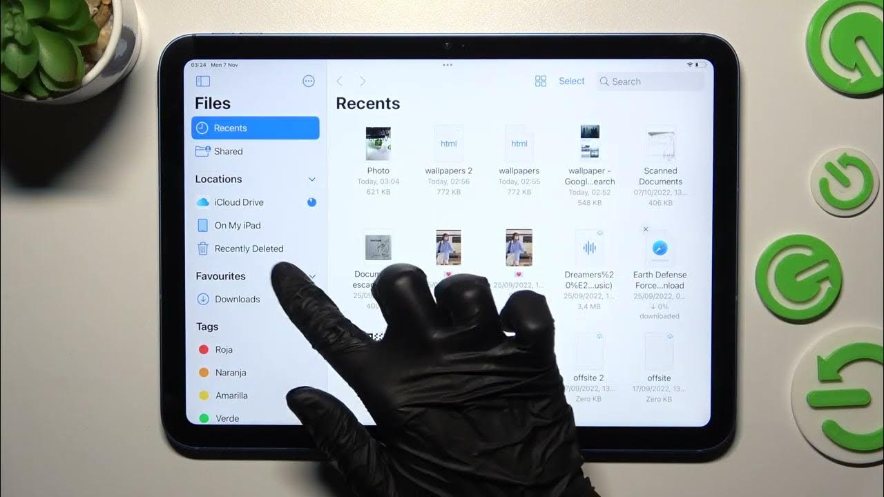 How To Find And Access Downloaded Files On The Ipad 10th Gen - Youtube