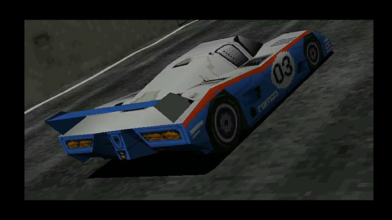 Rage racer cpu cars playstation - YouTube