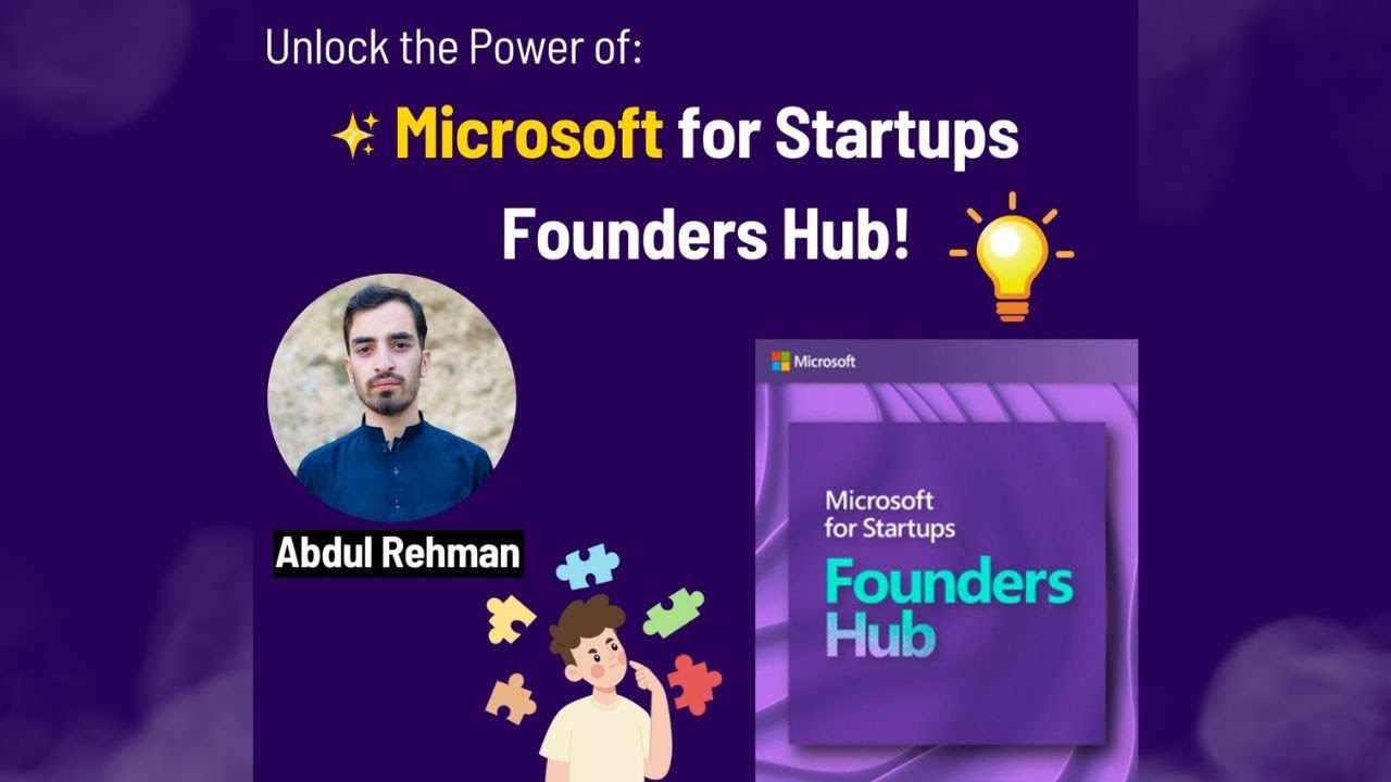 MLSA Event - Unlock the Power of Microsoft for Startups Founders Hub ...
