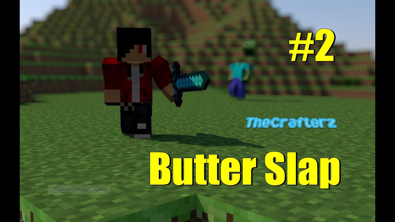 Minecraft Butter Slap minigame #2 c/The125oliveira - YouTube