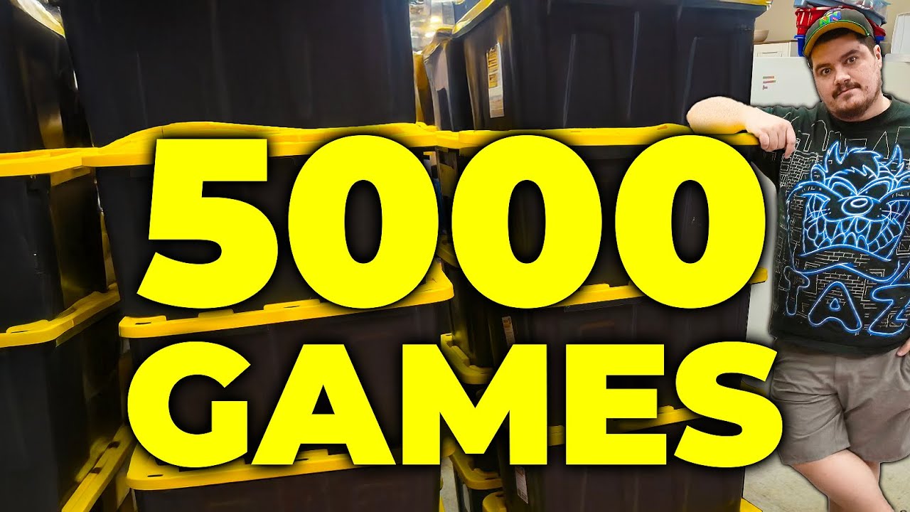We Bought A $50,000 Video Game Collection - YouTube