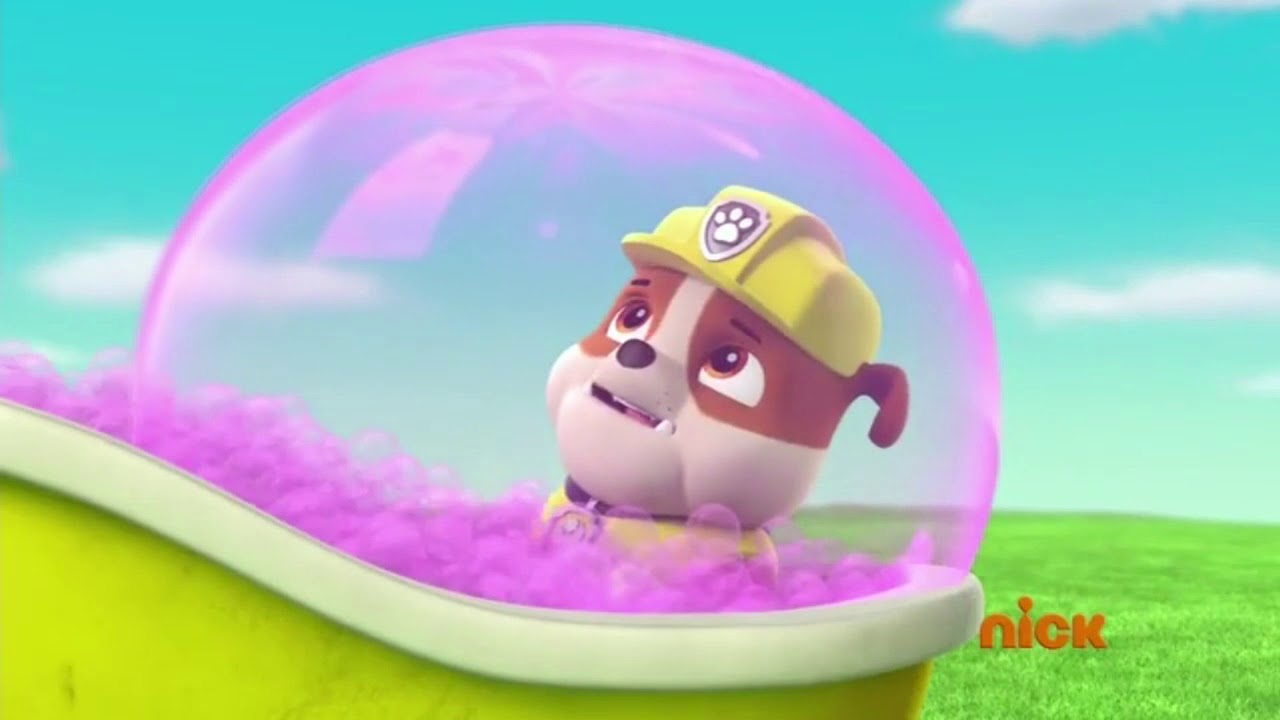 Paw Patrol - Pups Find a Genie - Flying Rubble - YouTube