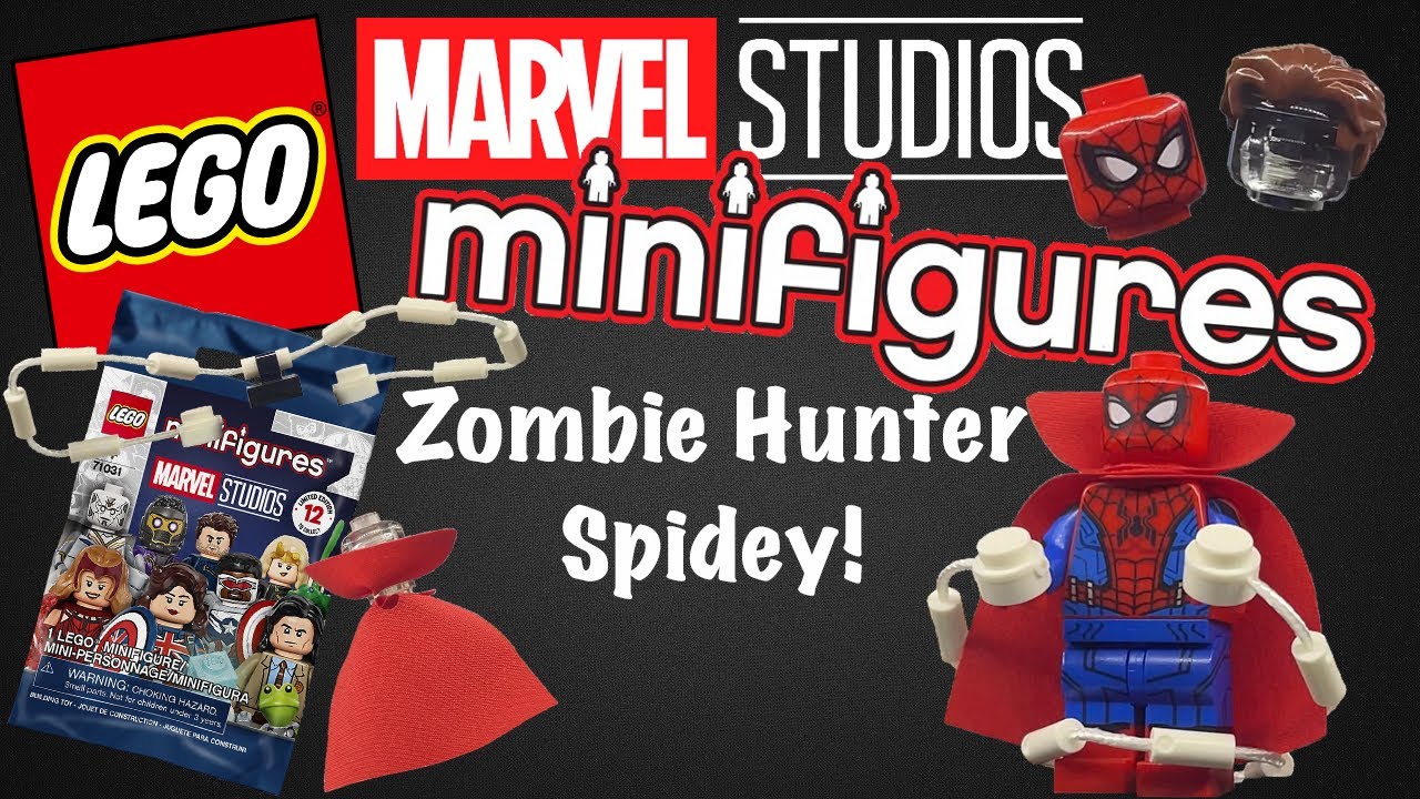 LEGO Zombie Hunter Spidey! LEGO Marvel Studios Minifigures Series ...