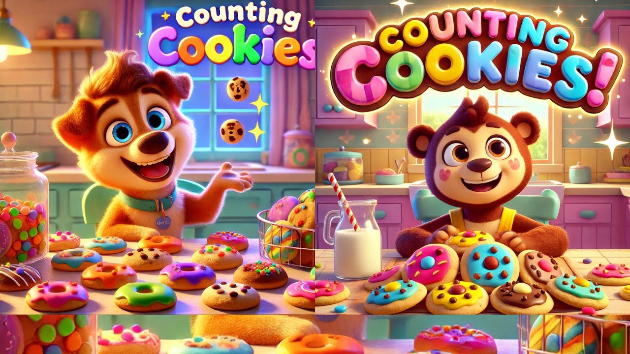 Counting Cookies: A Fun Kids Song & Poem with Catchy Rhyme! - YouTube