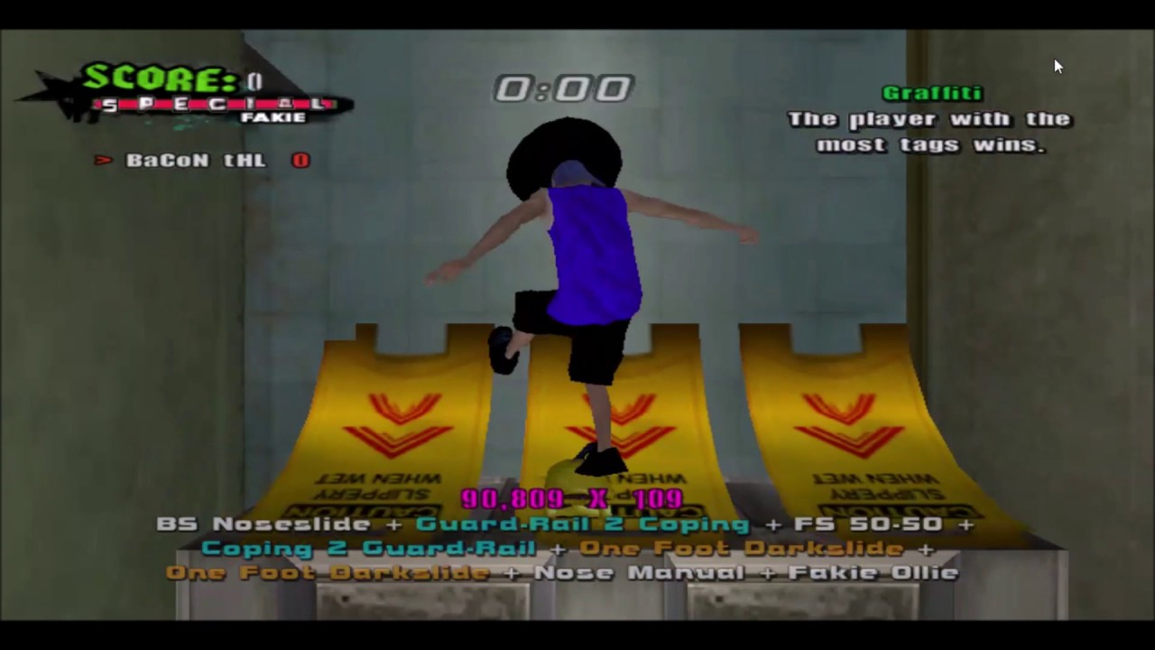 Thug Pro BaCoN tHL Vans Park 100 tags - YouTube