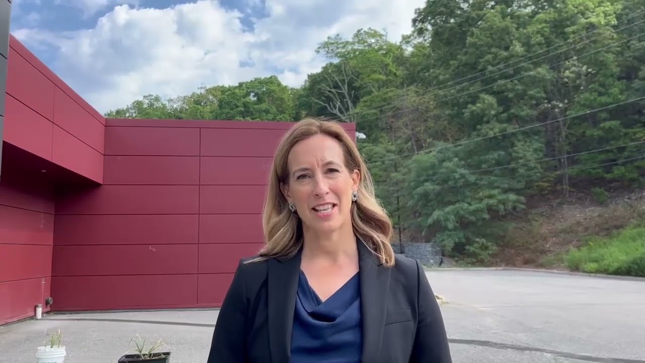 Congresswoman Mikie Sherrill Addresses the NJDSC Women's Caucus - YouTube