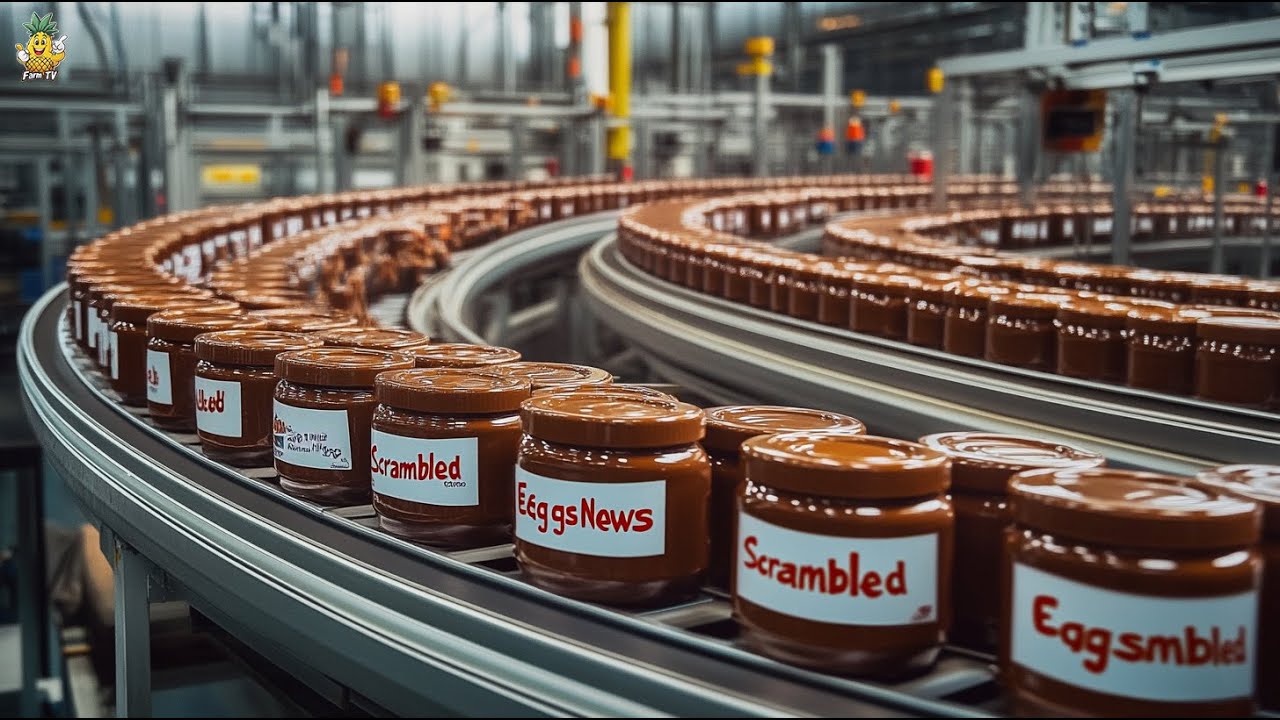 Inside the Nutella Factory: How Advanced Machines Make Chocolate Spread ...