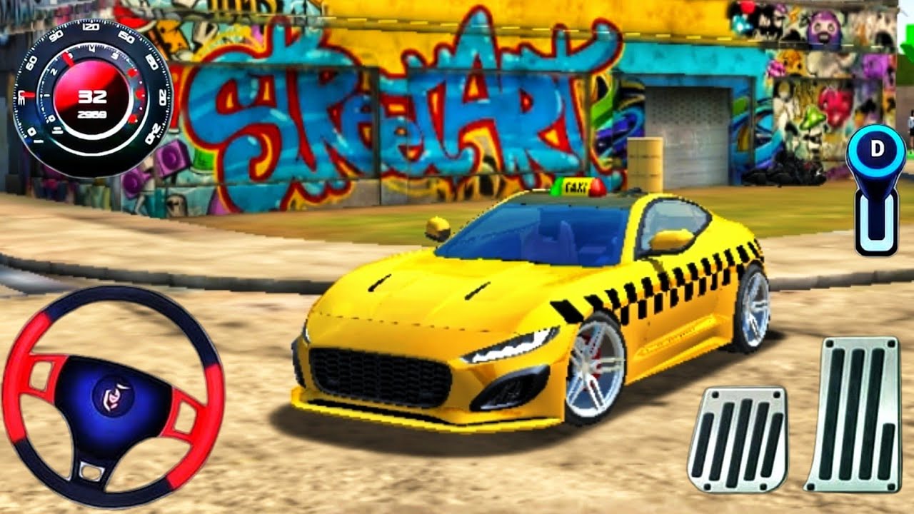Taxi Sim 2024 Evolutions! 3D Taxi Real Game Bast Taxi Simulator Driving ...