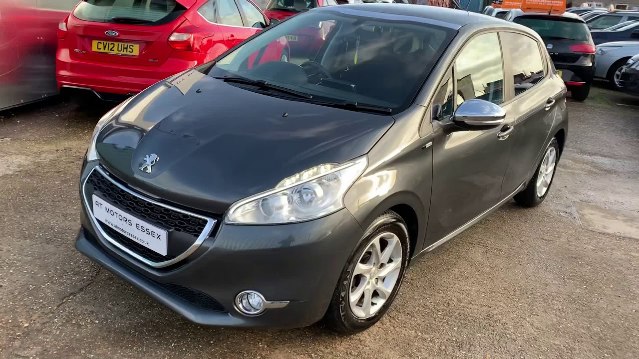 Peugeot 208 grey - YouTube