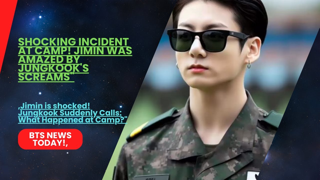 "Jungkook Makes a Surprise! Jimin Surprised by Sudden Call at Camp ...