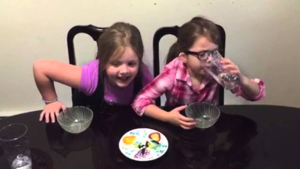 Addy & Bella's Jelly Bean Contest - YouTube