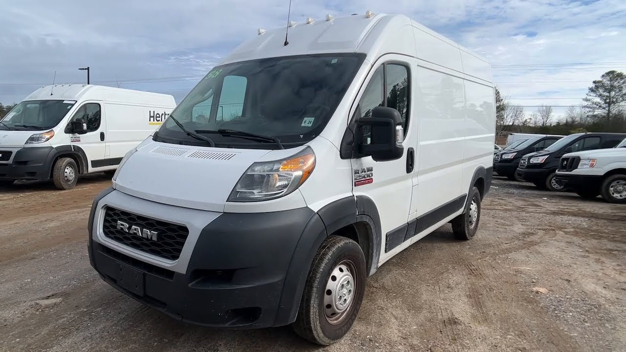 2019 Ram ProMaster_Cargo_Van J12006 - YouTube