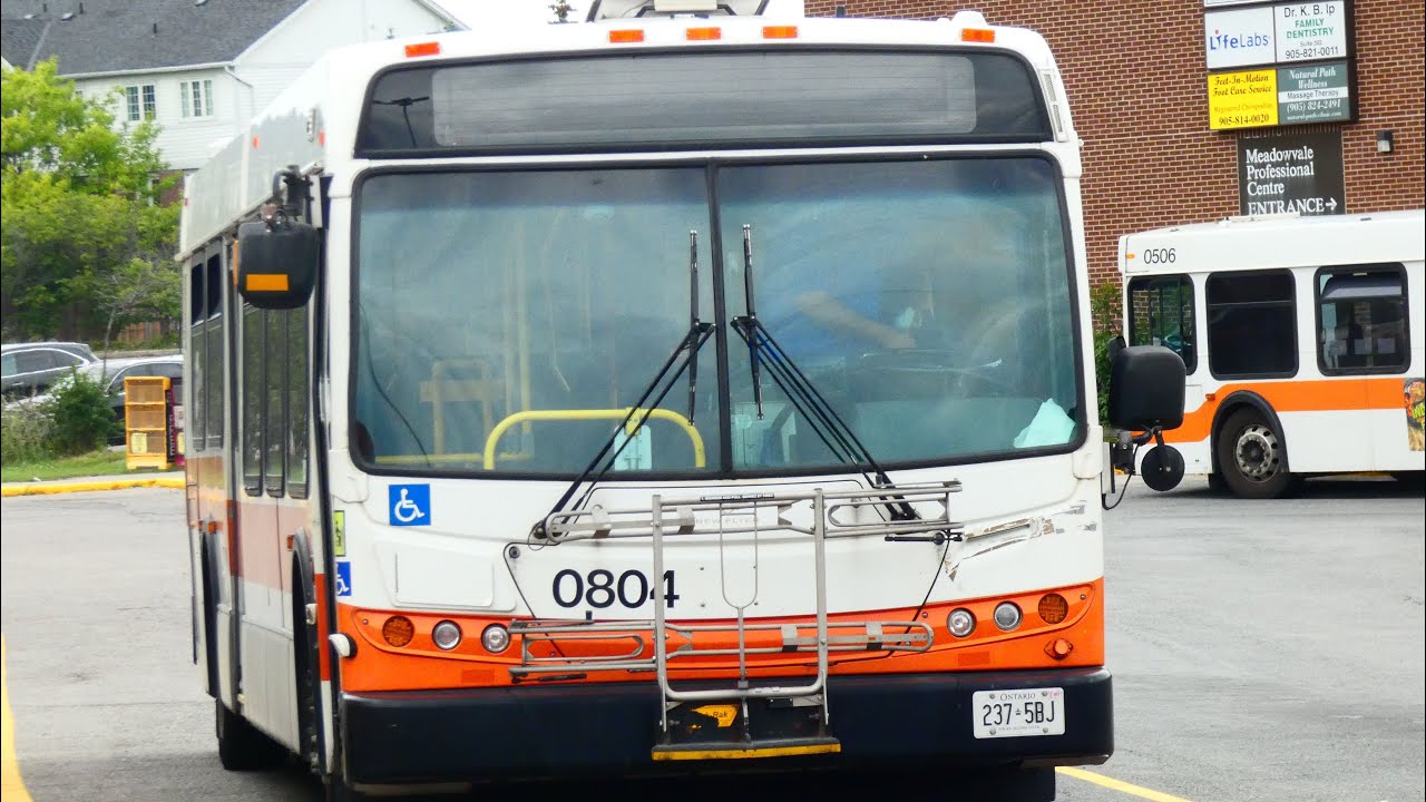 (Short Ride) MiWay 2008 New Flyer D40LFR 0814 On Route 10 Bristol - YouTube