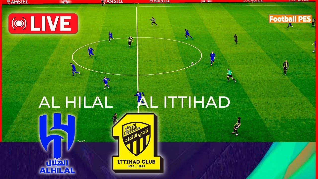 🔴[مباشر] الاتحاد ضد الهلال | دوري أبطال آسيا 23/24 | مباراة لايف اليوم ...