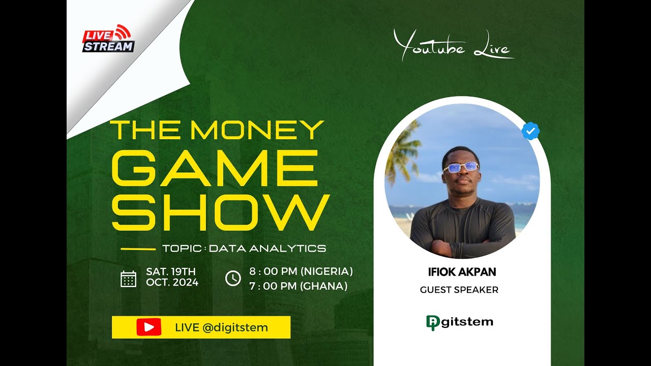 THE MONEY GAME SHOW episode 5 DATA ANALYTICS - YouTube