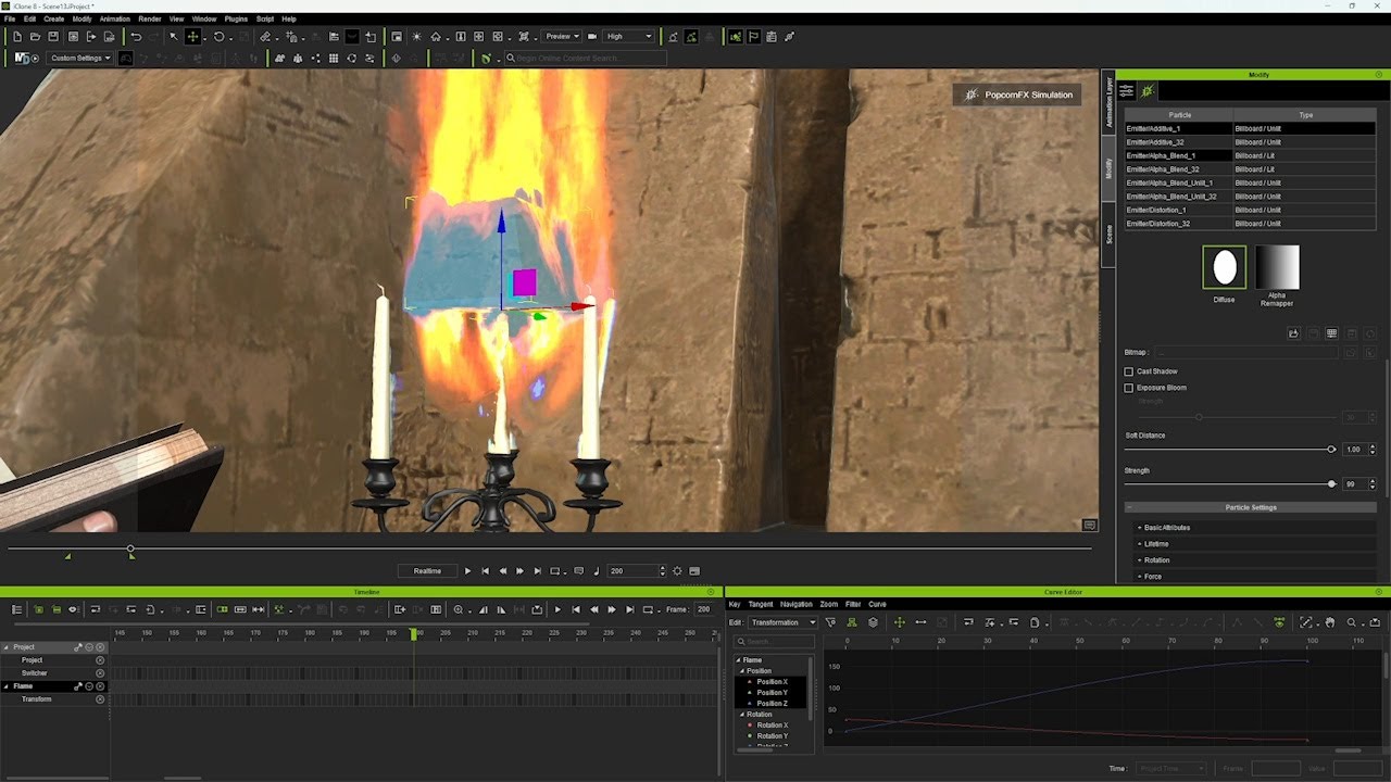 iClone Scene Creation Time Lapse - YouTube