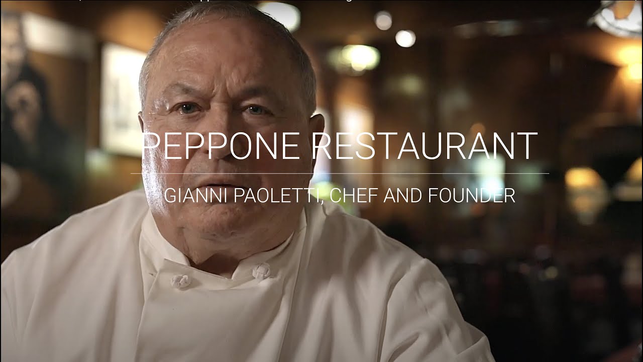 Gianni Paoletti | Owner and Chef of Peppone Restaurant in Los Angeles ...
