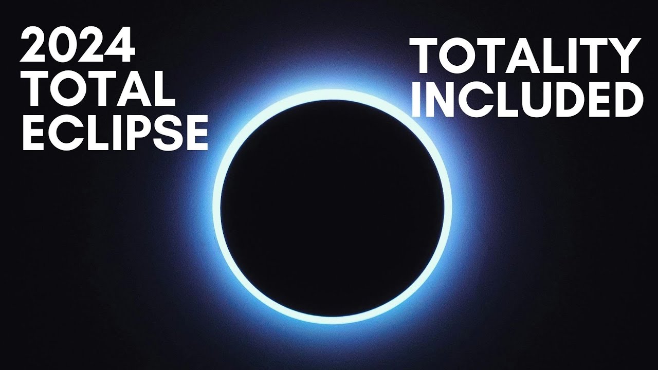 2024 Total Solar Eclipse: Through the Eyes of A FPV Drone - YouTube