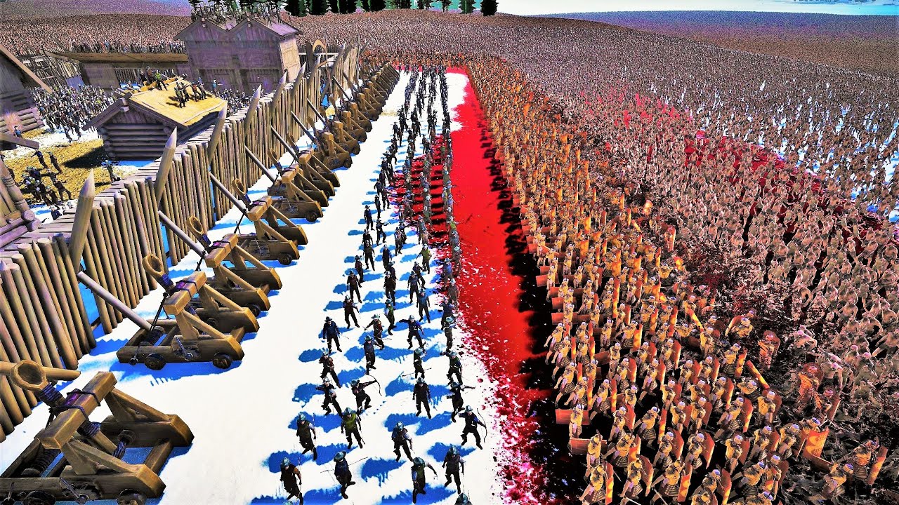 ELITE ROMAN MILITARY CAMP 1,000,000 ZOMBIES INVASION! - Ultimate Epic ...