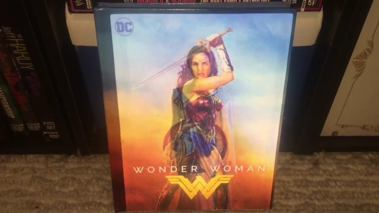 Wonder Woman Target Exclusive Blu-Ray Digibook Plus Giveaway - YouTube