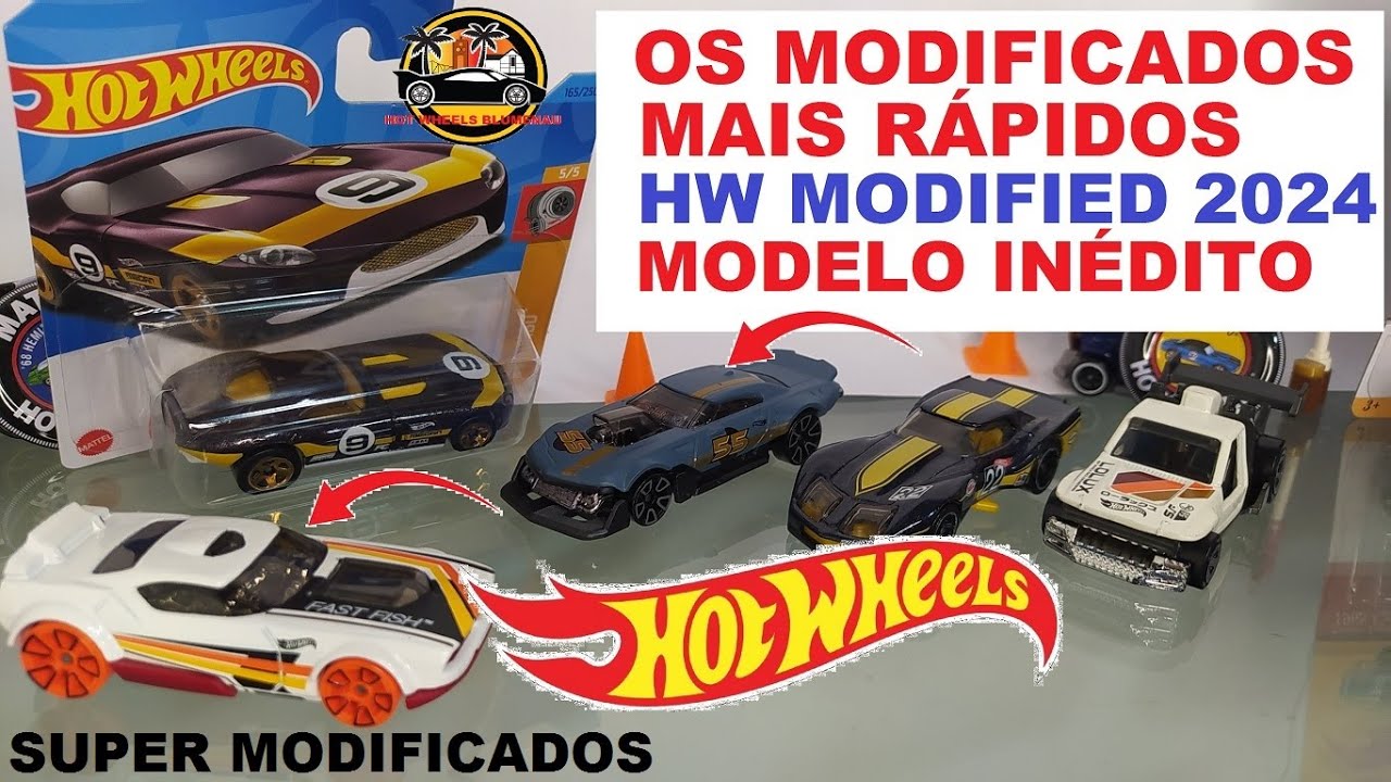 OS SUPER MODIFICADOS ESTÃO DE VOLTA HOT WHEELS MAINLINE 2024 - SÉRIE HW ...