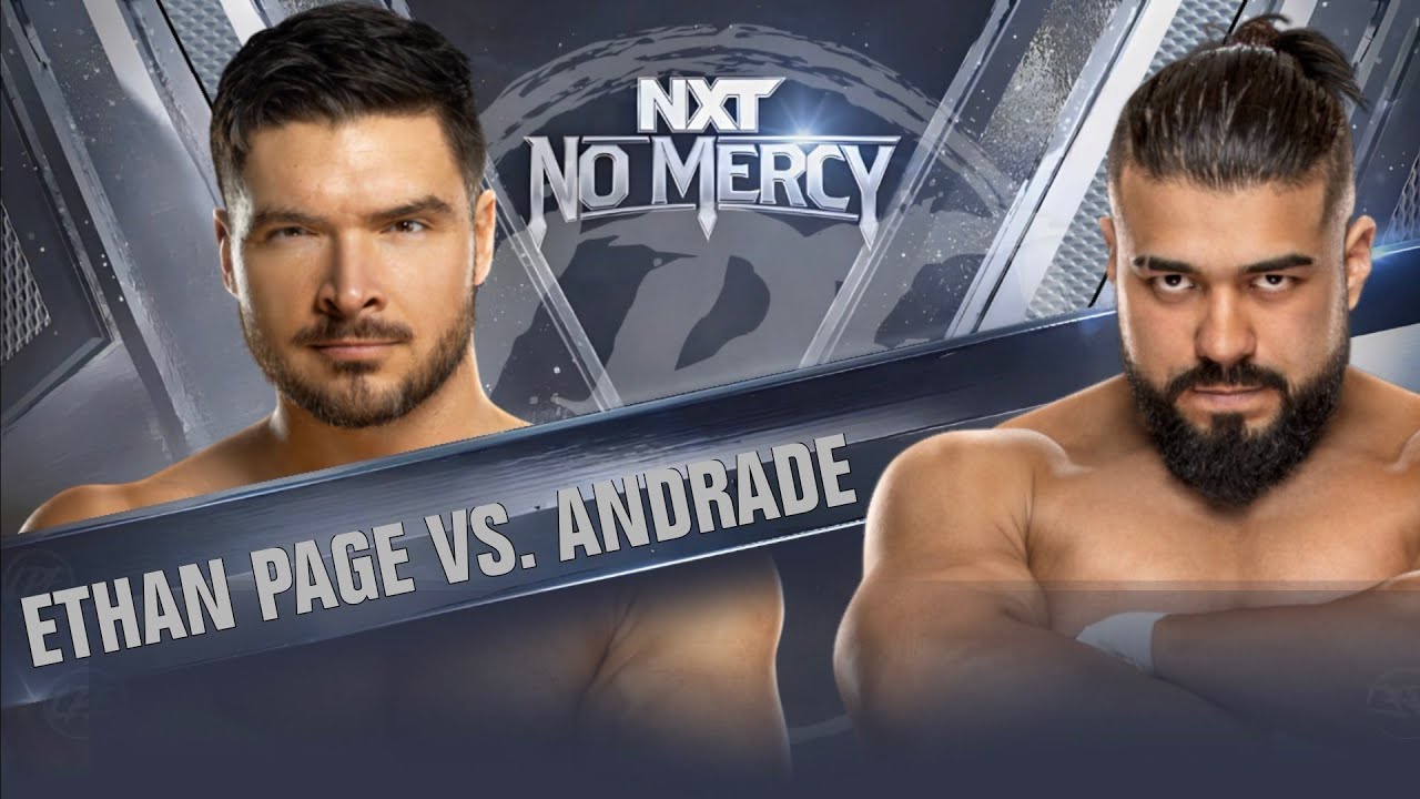 WWE 2K25 Dream Match Ethan Page vs. Andrade: NXT No Mercy 2025, Dream ...