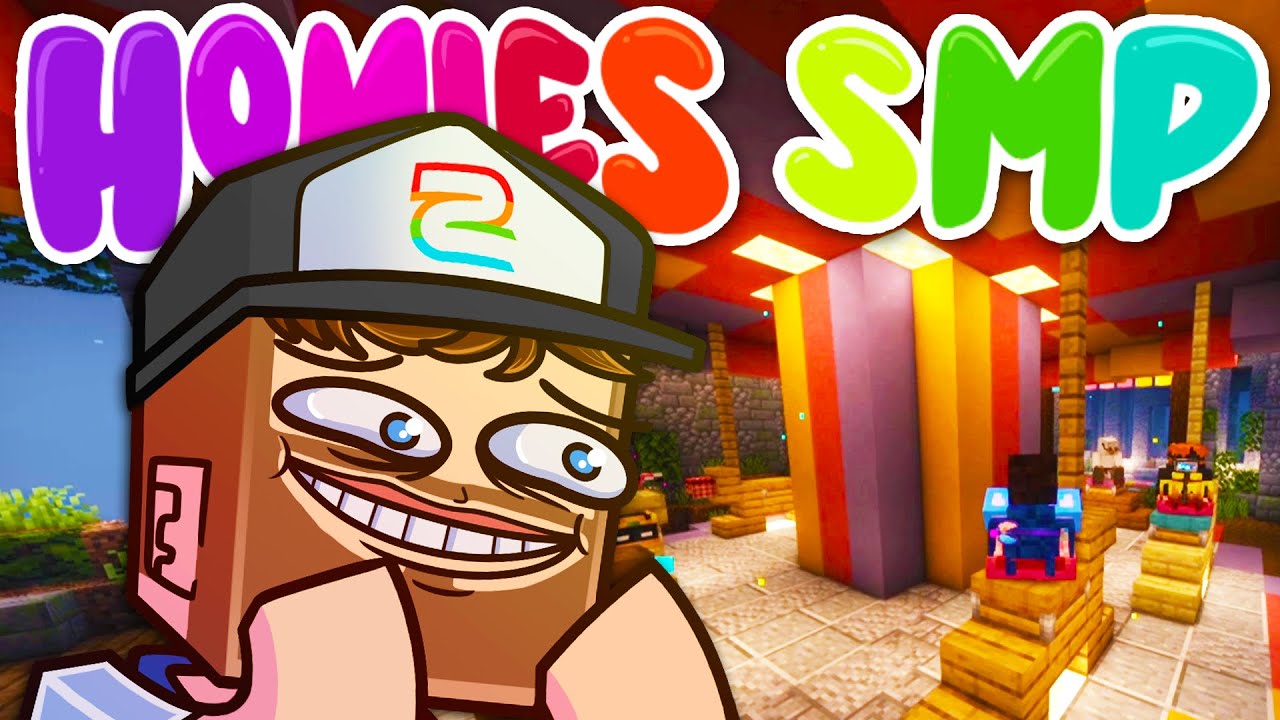 The Crew Merry-Go-Round! - Homies 2.0 SMP Modded Minecraft - Episode 38 ...