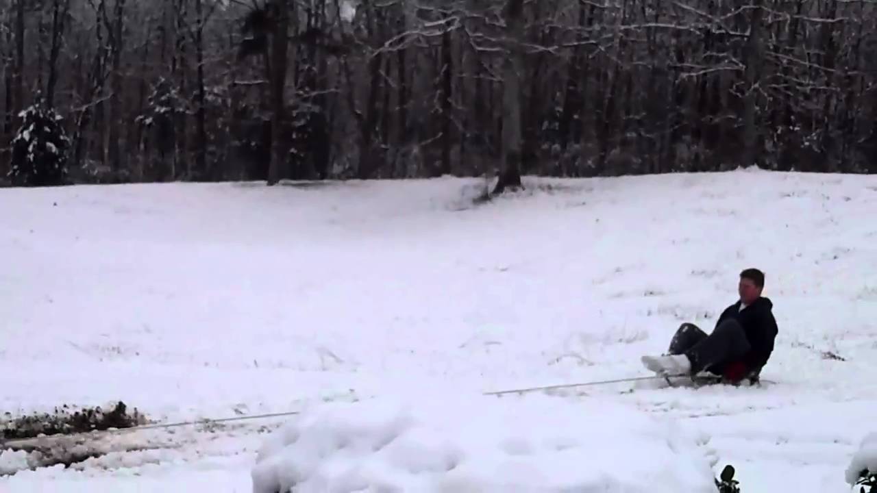 Redneck Sledding_Alabama_2010 - YouTube