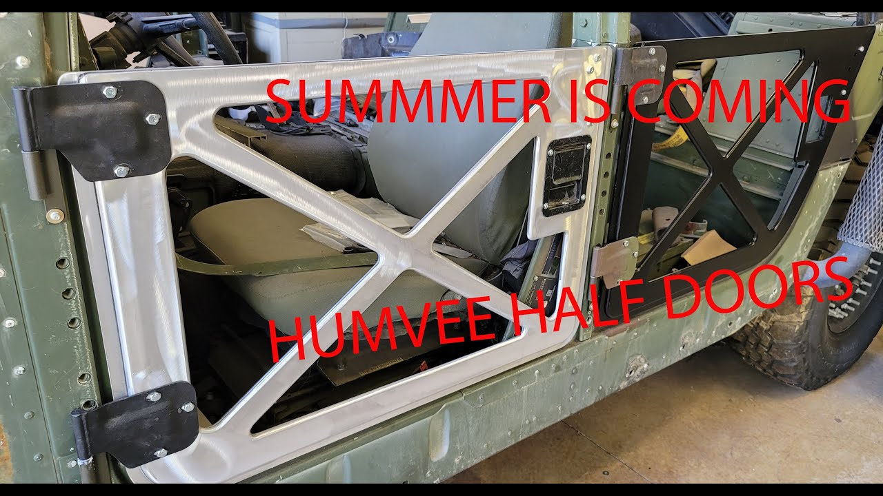 HUMVEE, HMMWV, HUMMER Half Doors - YouTube