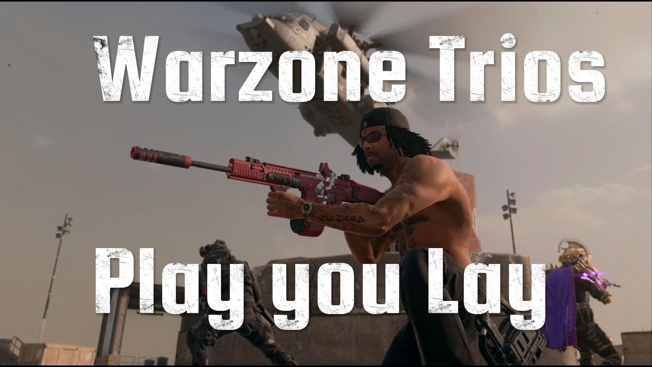 Talked Trash Now He's Grass: Warzone Trios - YouTube