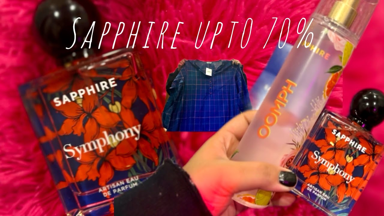 Sapphire Symphony Perfume|| oomph body Mist|| Review sapphire perfume Haul || winter Sale 🫣🎀 ...